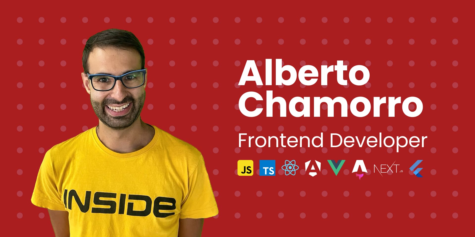 Alberto Chamorro · Frontend, JavaScript, TypeScript, Astro, NextJs, ReactJS, Angular, Vue.js ...
